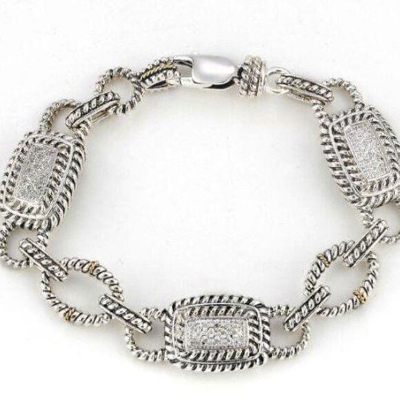 Samuel B | Jewelry | Samuel B Bjc Benham Diamond Pave Plaga Bracelet ...